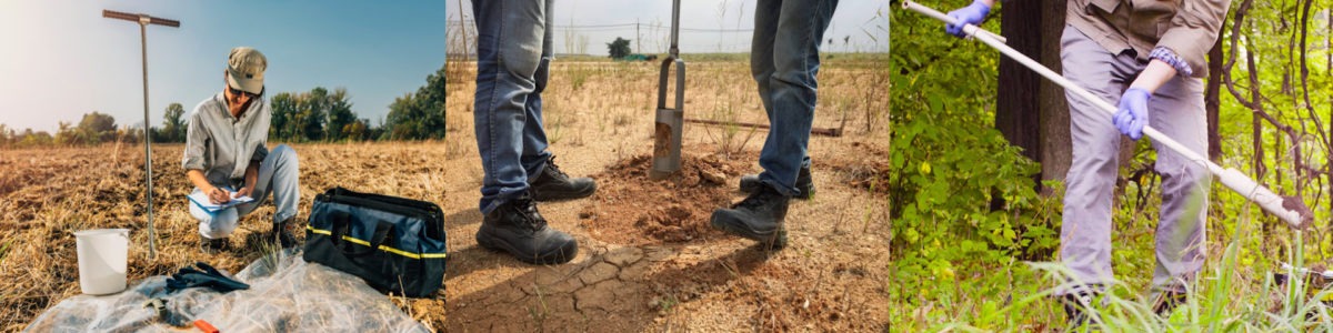 Examples of soil sampling with hand augers - Silurian Bedrock Mapping ...